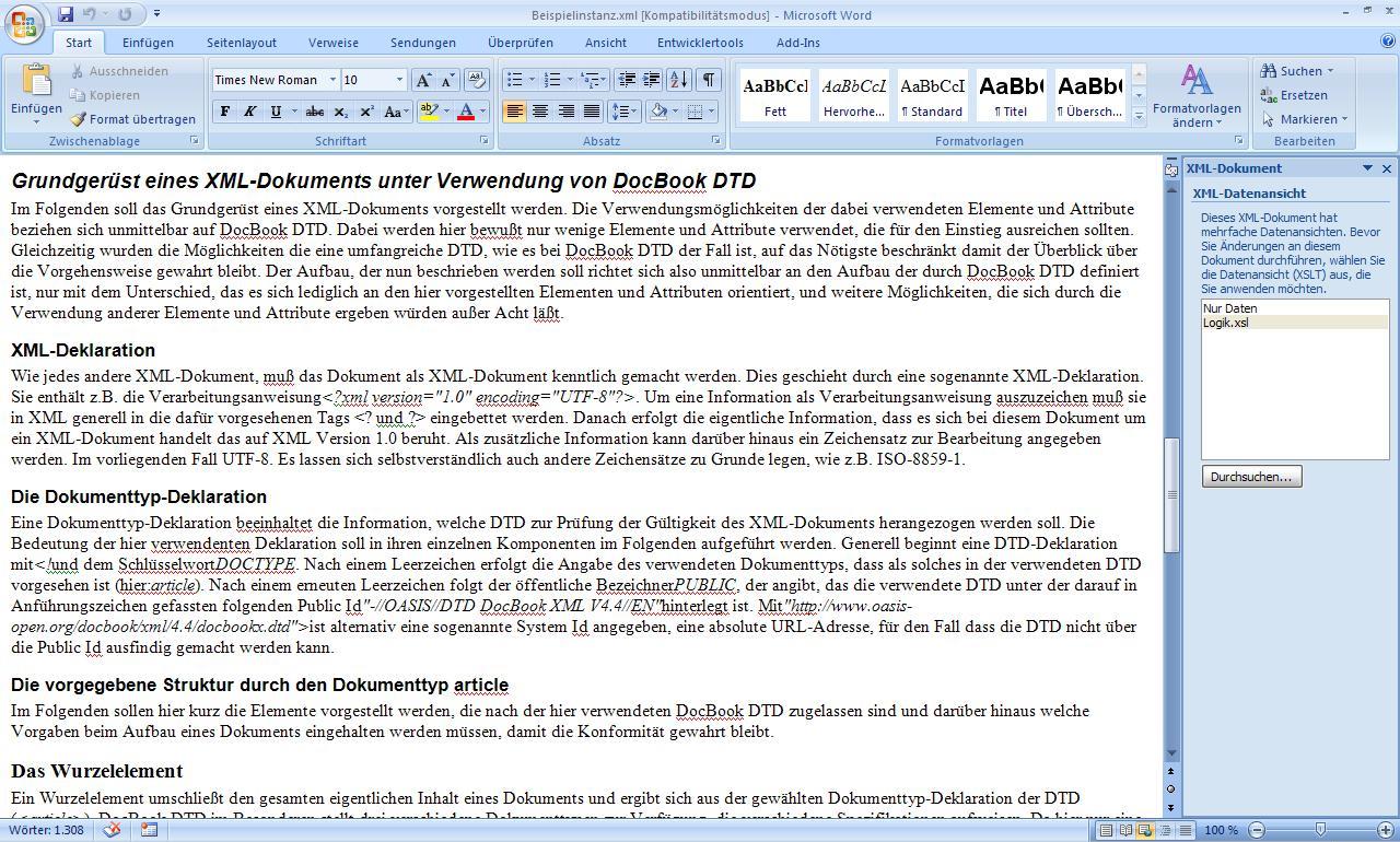 Praxistipps Word: Einmal Word und zurück: data2type GmbH Praxistipps Word: Einmal Word und zurück: data2type GmbH